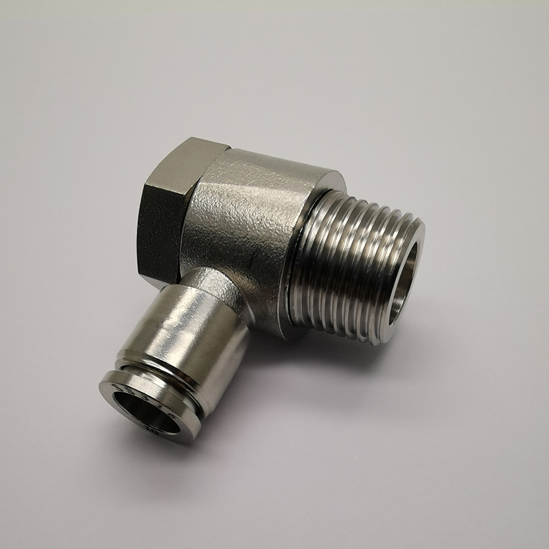 MPHS 316 stainless steel push to connect banjo air pneumatic fittings ...