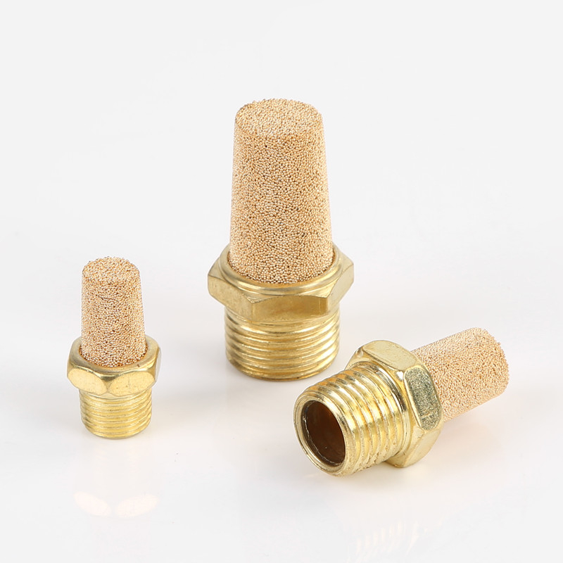 BSL brass pneumatic bronze exhaust sintered bronze muffler - Buy ...