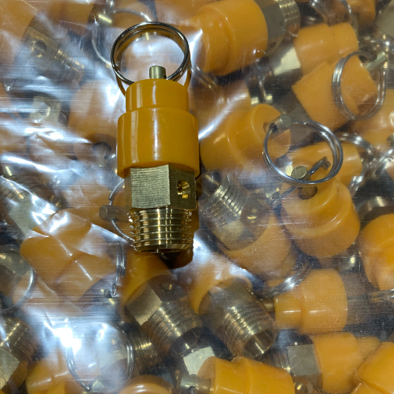 brass gas safety valve for air compressor exhaust valve pressure relief ...